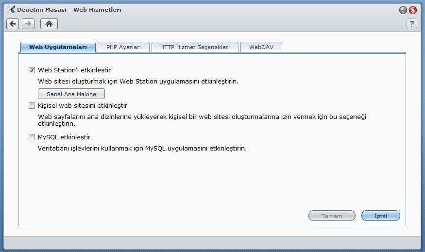 Synology – Web Uygulamaları | Simet Bilişim Teknolojileri A.Ş.